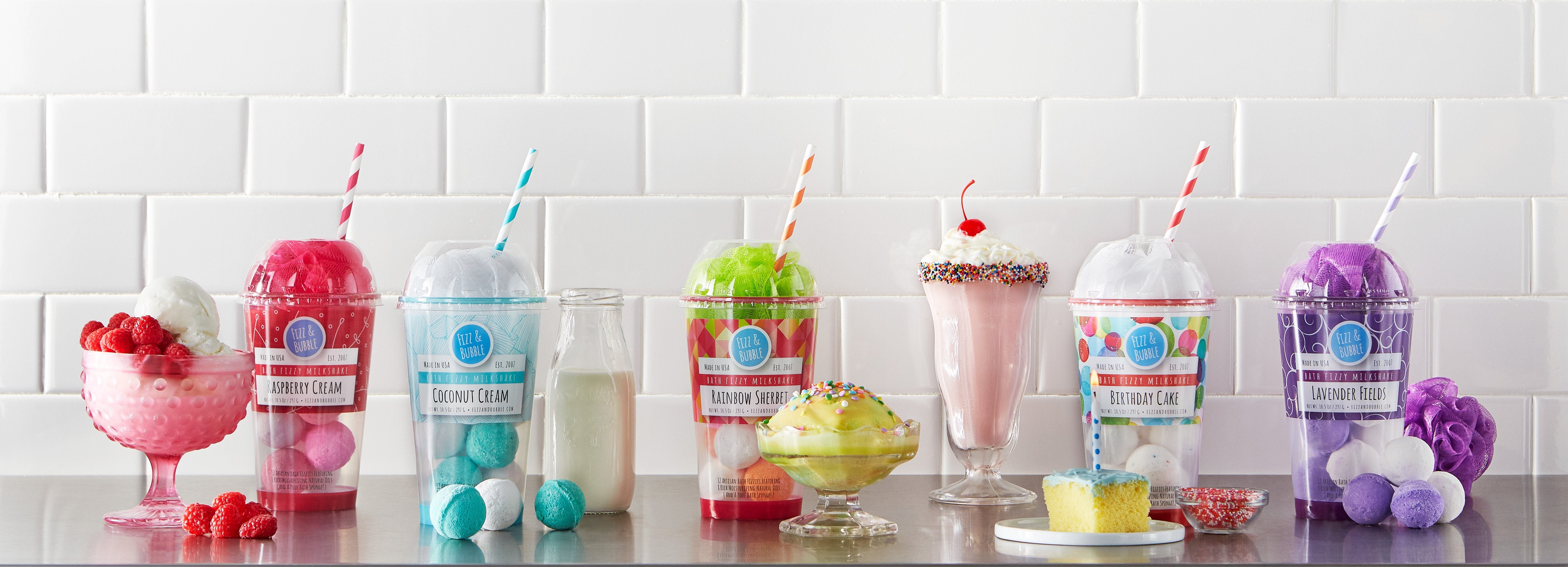 Bath Fizzy Milkshakes – Good Earth Beauty