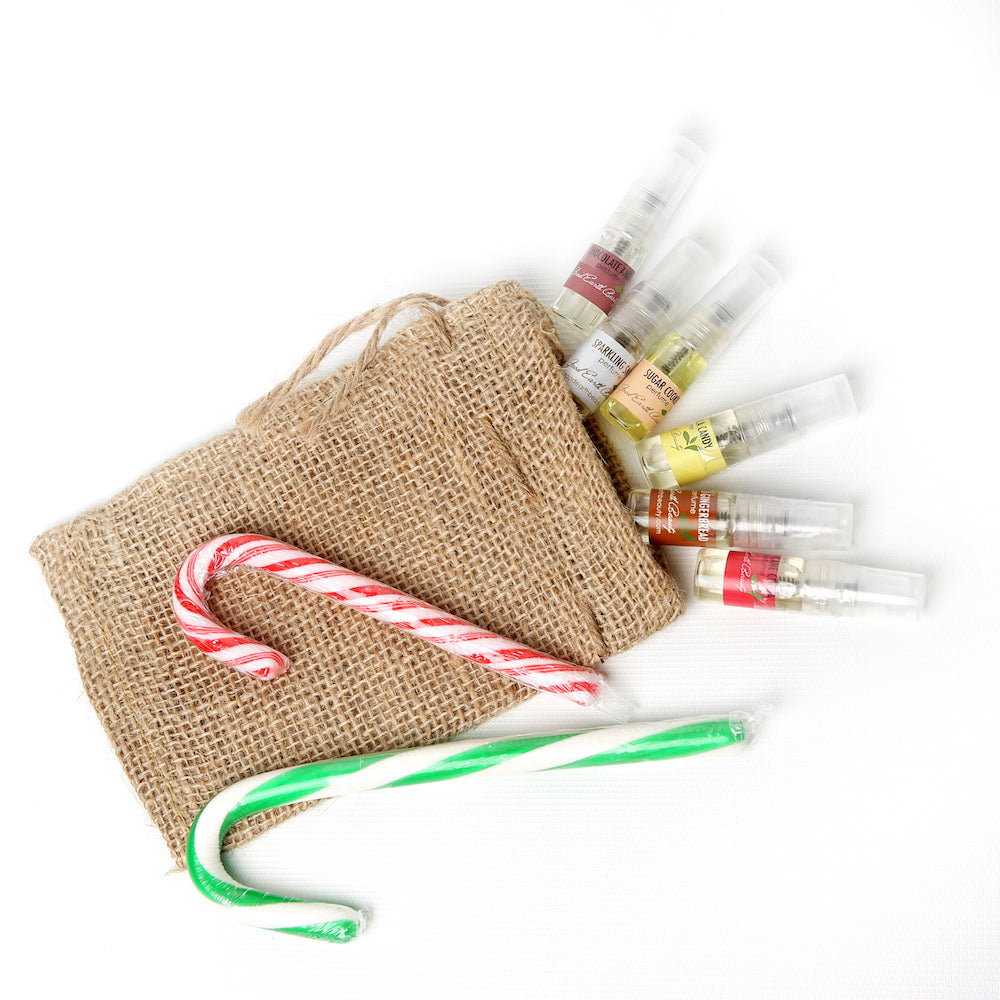Perfume Sample Size - Holiday Gift set of six mini bottles – Good Earth ...