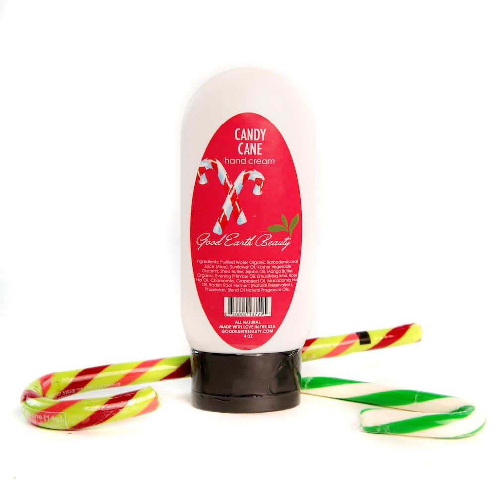Hand Cream Candy Cane All Natural Gift - Good Earth Beauty