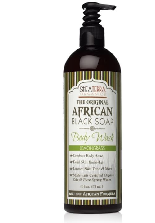 Body Wash - Lemongrass African Black Soap – Good Earth Beauty
