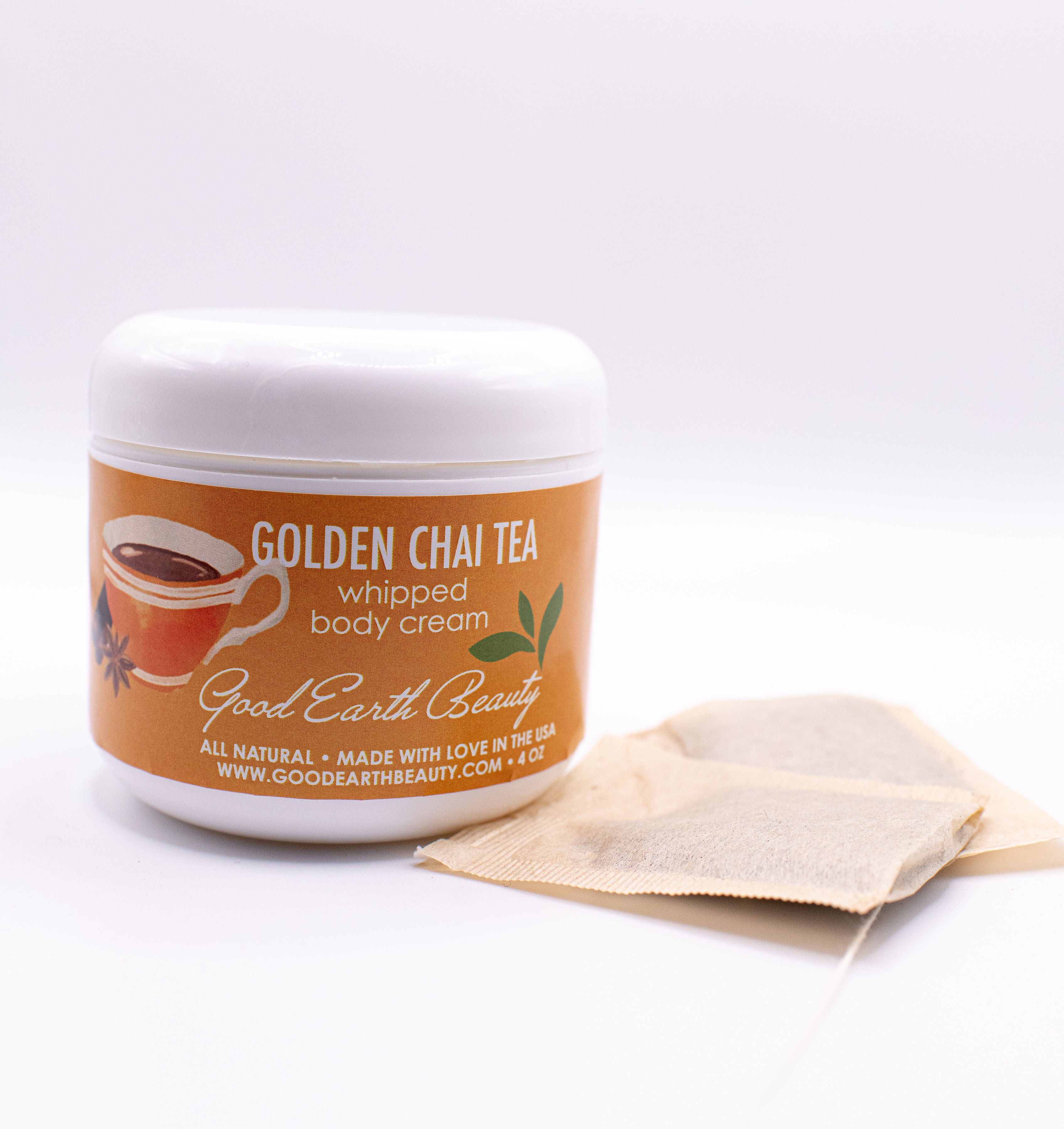 Body Cream Golden Chai Tea – Good Earth Beauty