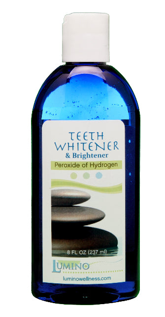 Teeth Whitener - Natural - Hydrogen Peroxide - Lumino Wellness – Good ...